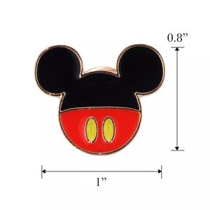 Jewelry | Mickey Mouse Iconic Head Pin Brooch | Poshmark